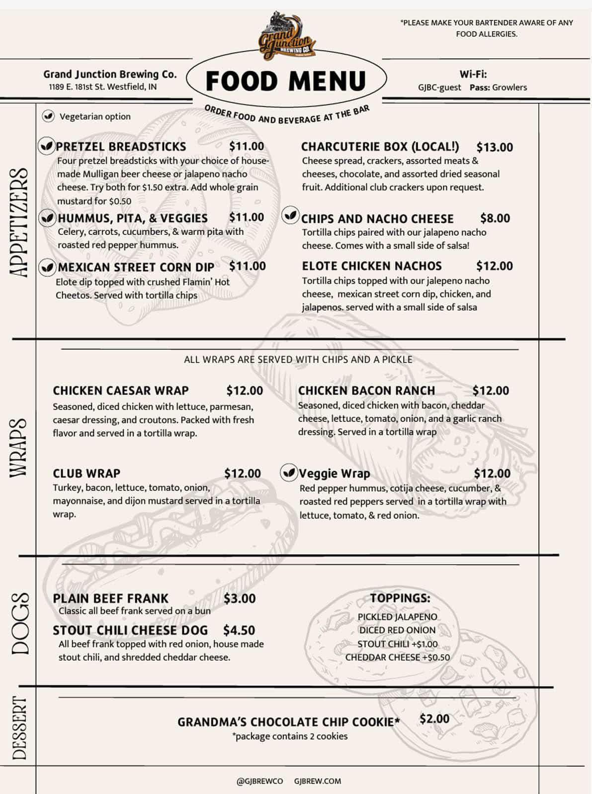 Food - Grand Junction Brewing Co.